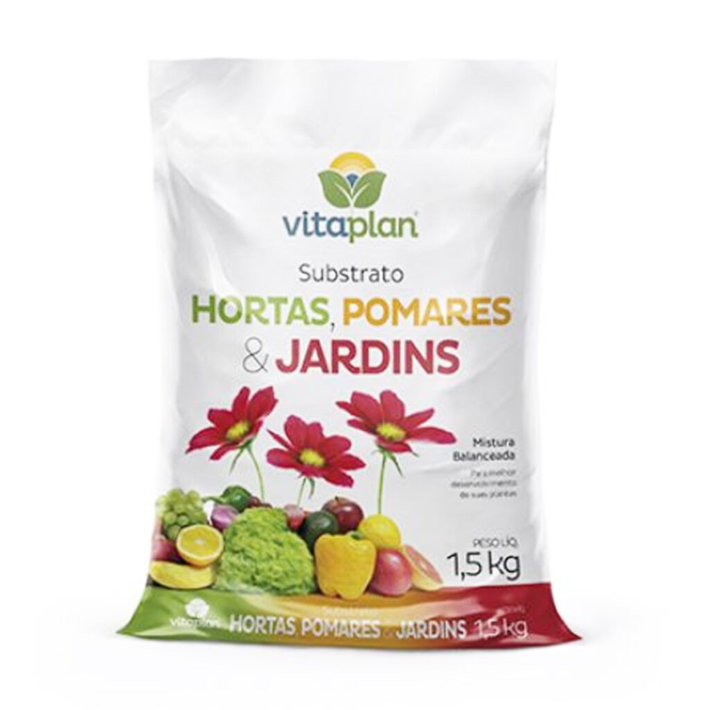 Substrato para Hortas e Jardins 1,5 Kg - Vitaplan | Casairriga