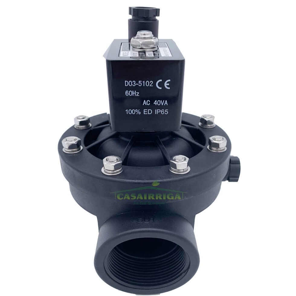 Válvula Solenoide Pressão Zero - 1 Polegada - 110 Volts | Casairriga